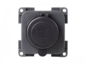 CBE USB-C + USB-A Charger - Grey | 12 Volt Planet